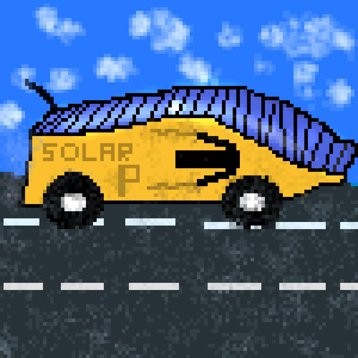 Pixilart - Purdue Solar Car by owasson1