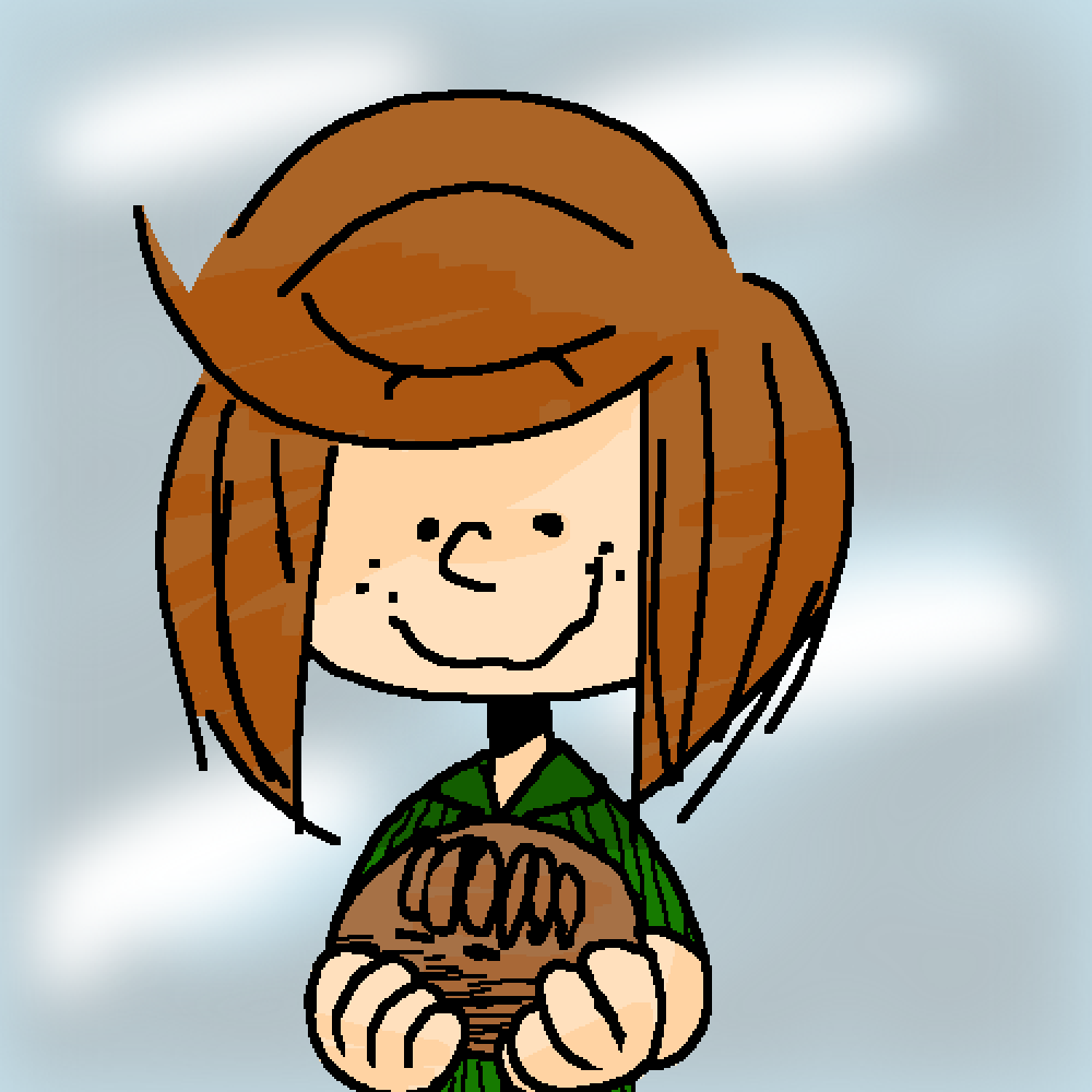 Pixilart - peppermint patty practice by UltraSans27