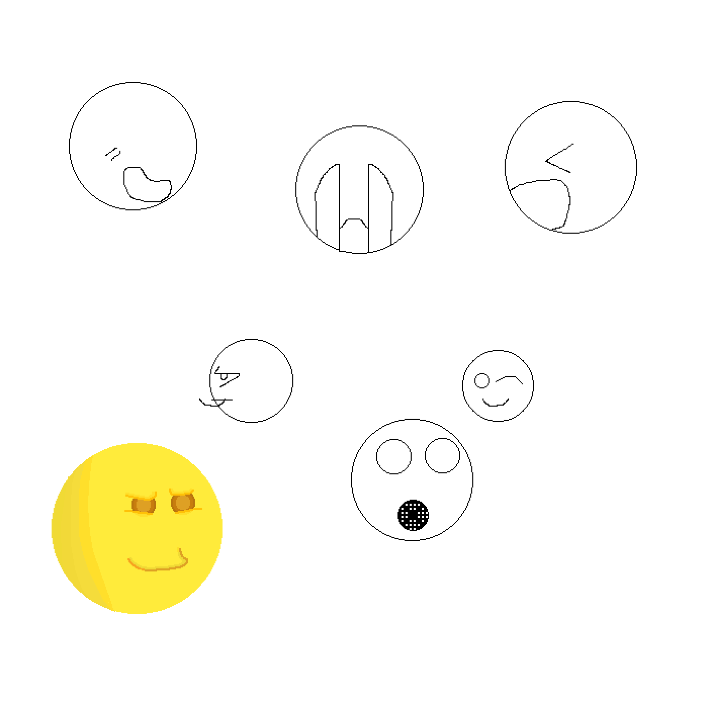 Editing Make A Face Free Online Pixel Art Drawing Tool Pixilart
