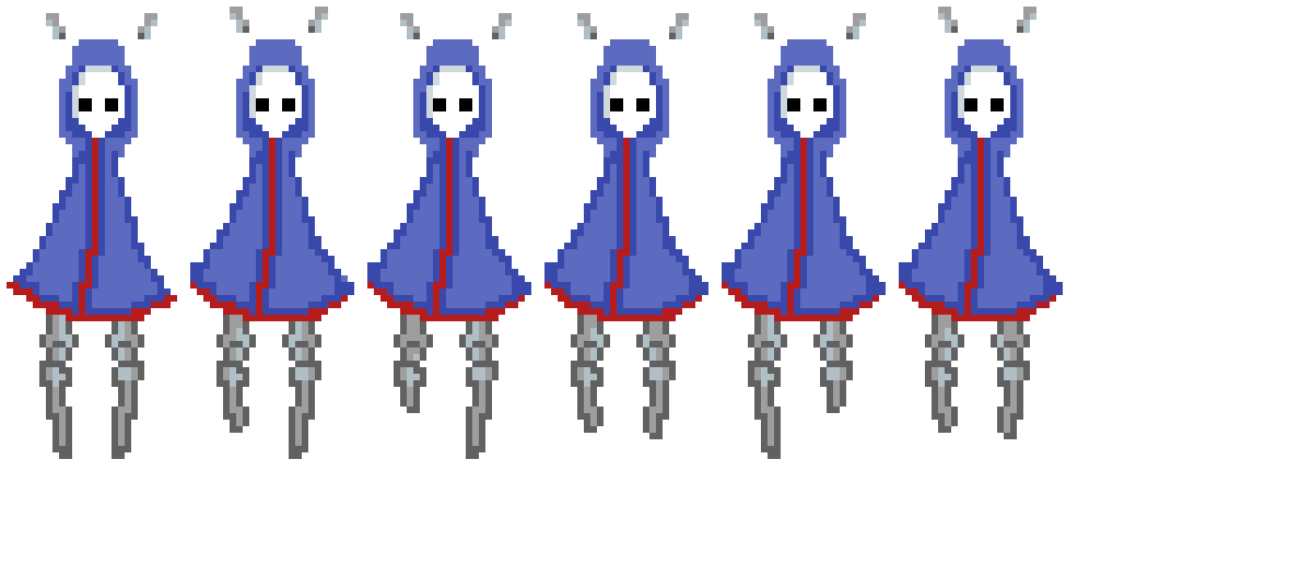 Editing 09 Forward Walk Sprite Sheet - Free online pixel art drawing ...