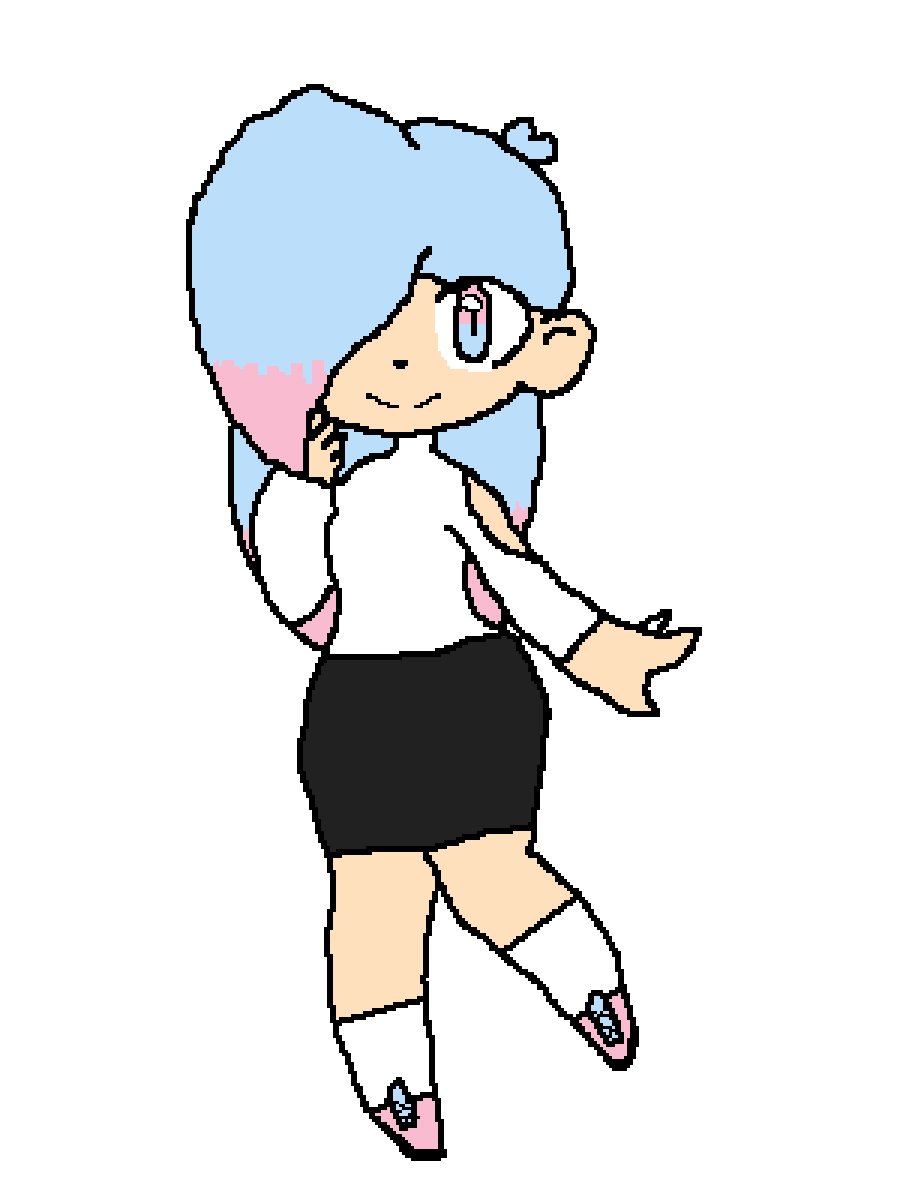Pixilart - this is my new Oc Cotton Candy by Praska