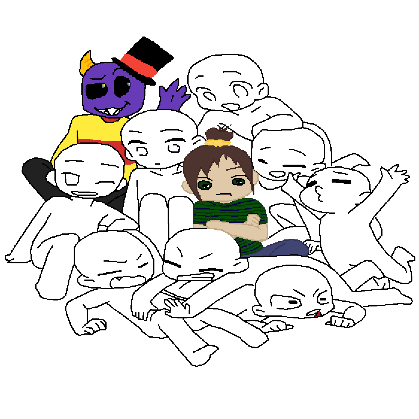 Editing oof - Free online pixel art drawing tool - Pixilart