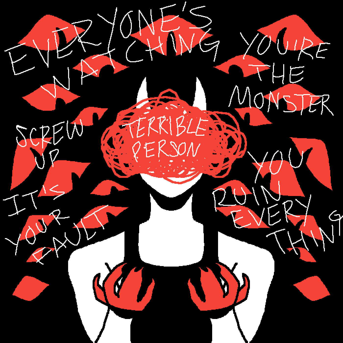 Pixilart - Everyone s Watching You by DuckyPucky