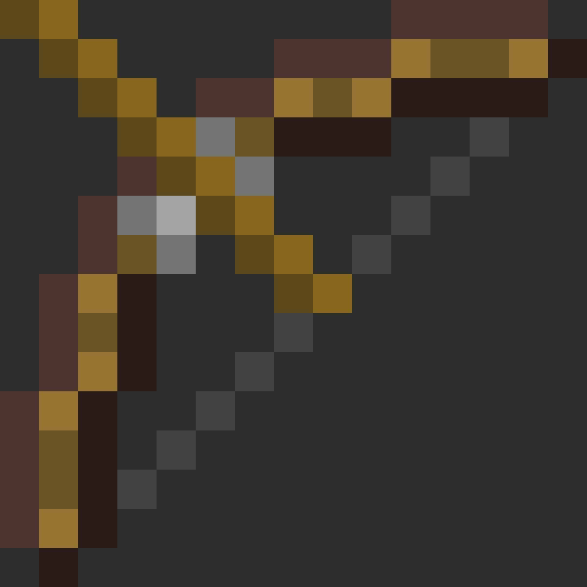 Pixilart - Minecraft Bow Shooting by Jbot13