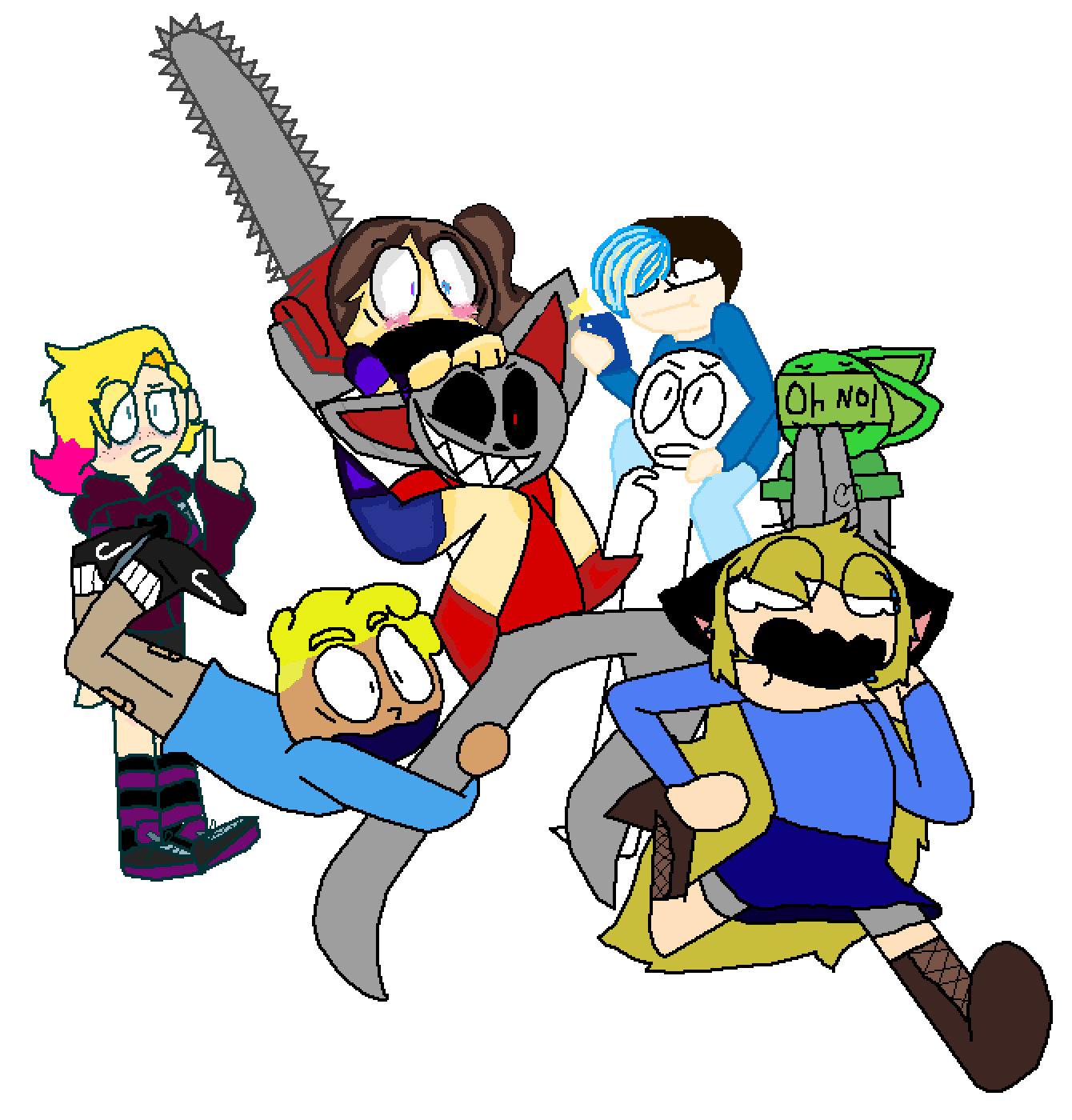 Editing NIGHTWOLF NOO!!! - Free online pixel art drawing tool - Pixilart