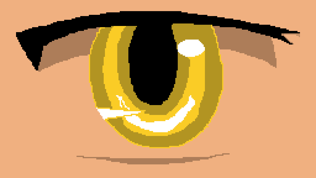 Pixilart - Anime Eye by notmyrorem