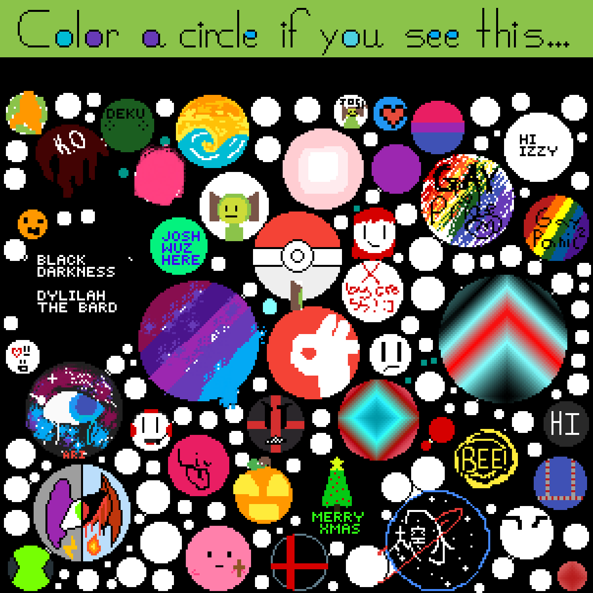 Edición Color a circle - Herramienta gratuita de dibujo en línea de ...