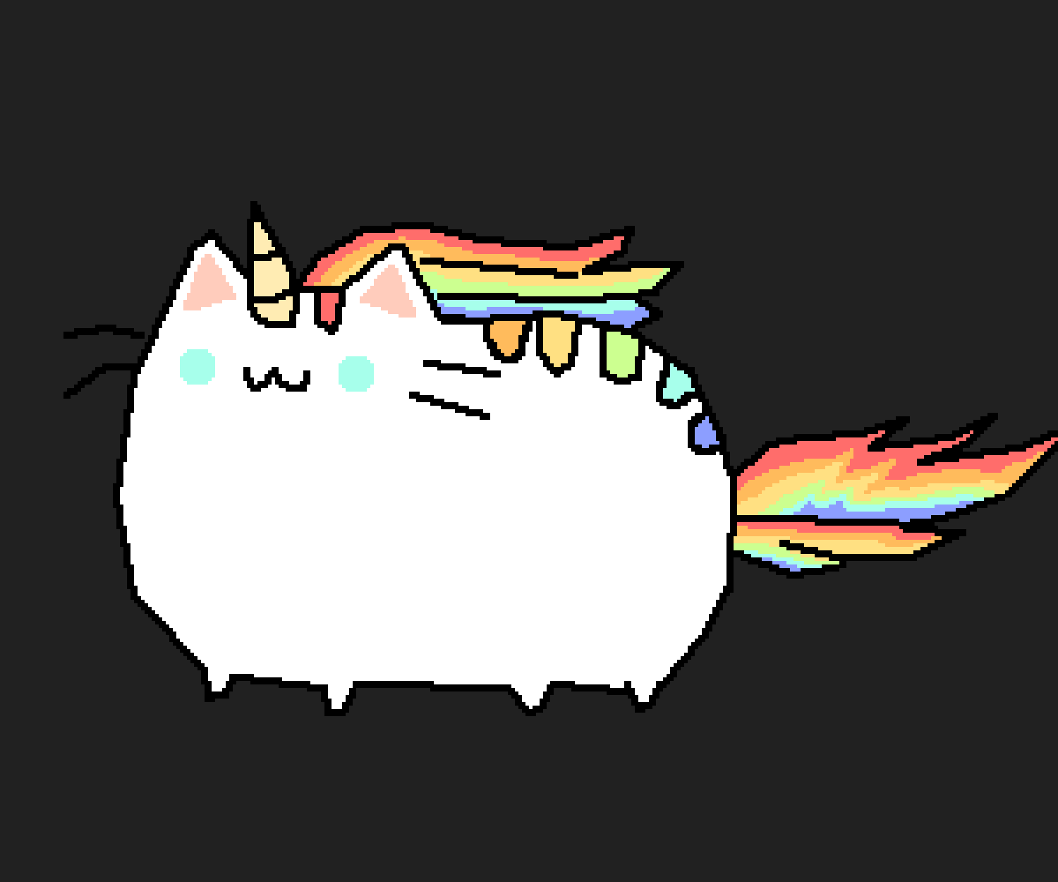 Edición Unikitty - Herramienta gratuita de dibujo en línea de pixel art ...