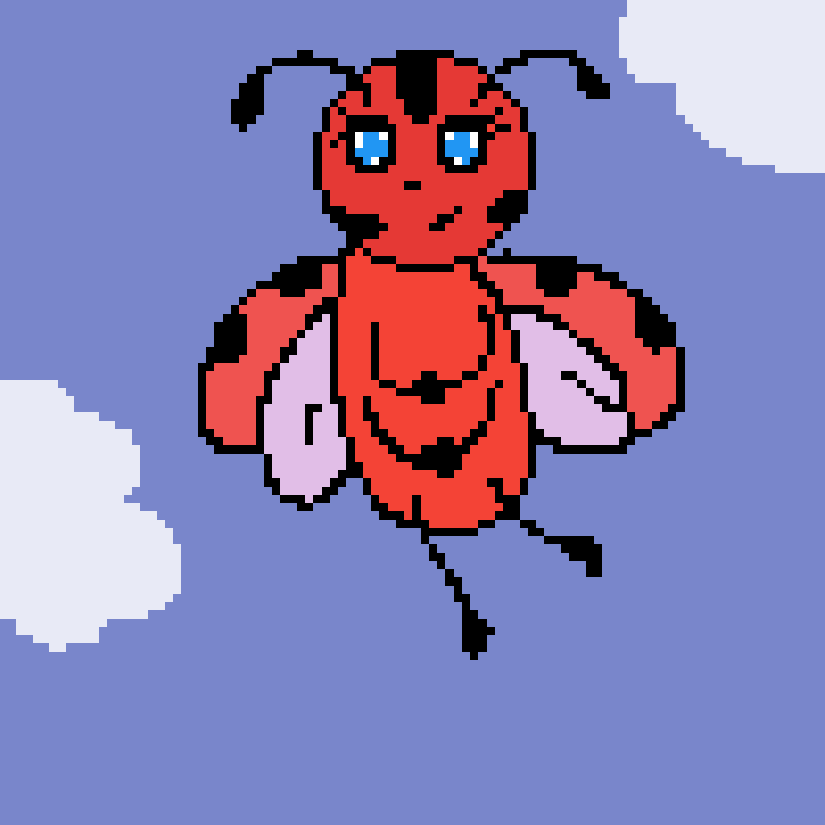 Pixilart - Ladybug by Pixel-Kitty