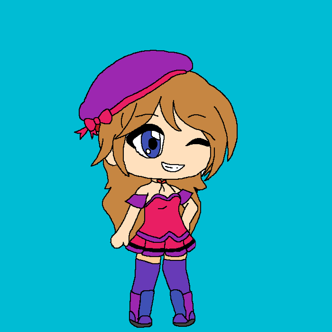 Editing gacha life - Free online pixel art drawing tool - Pixilart