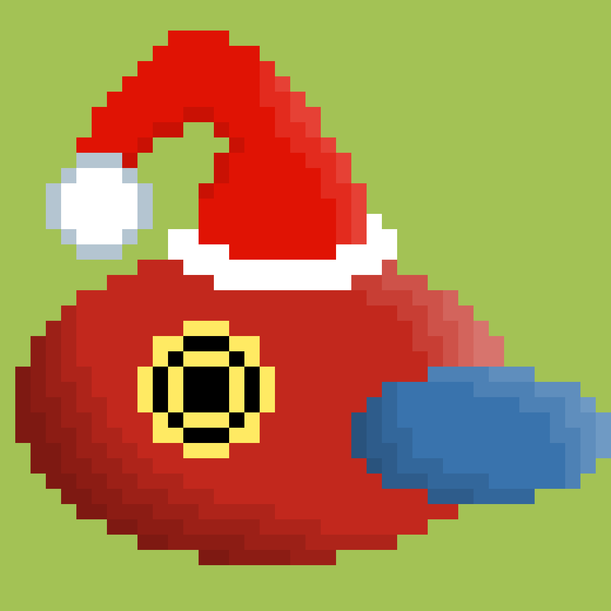 Pixilart - Christmas Porygon Z by EnigmaScribe