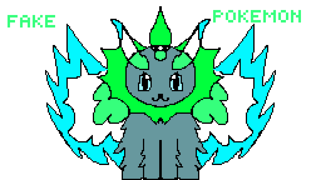 Pixilart - Fake pokemon art contest by PinkCat