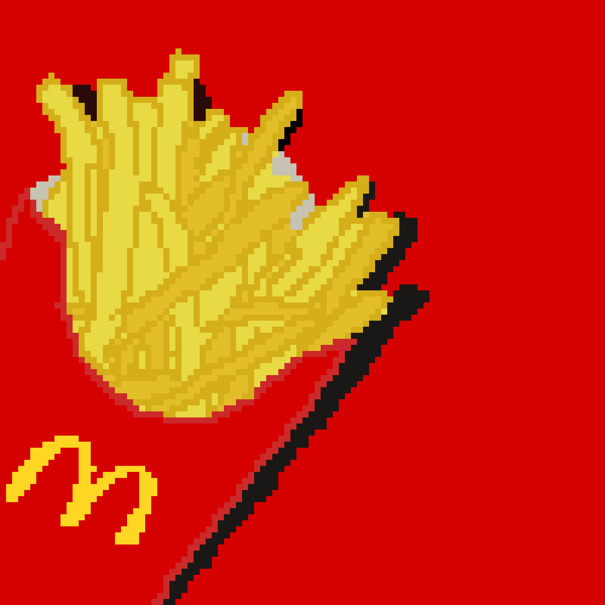 Pixilart - Mc Donald s French Fries by CannedPineapple