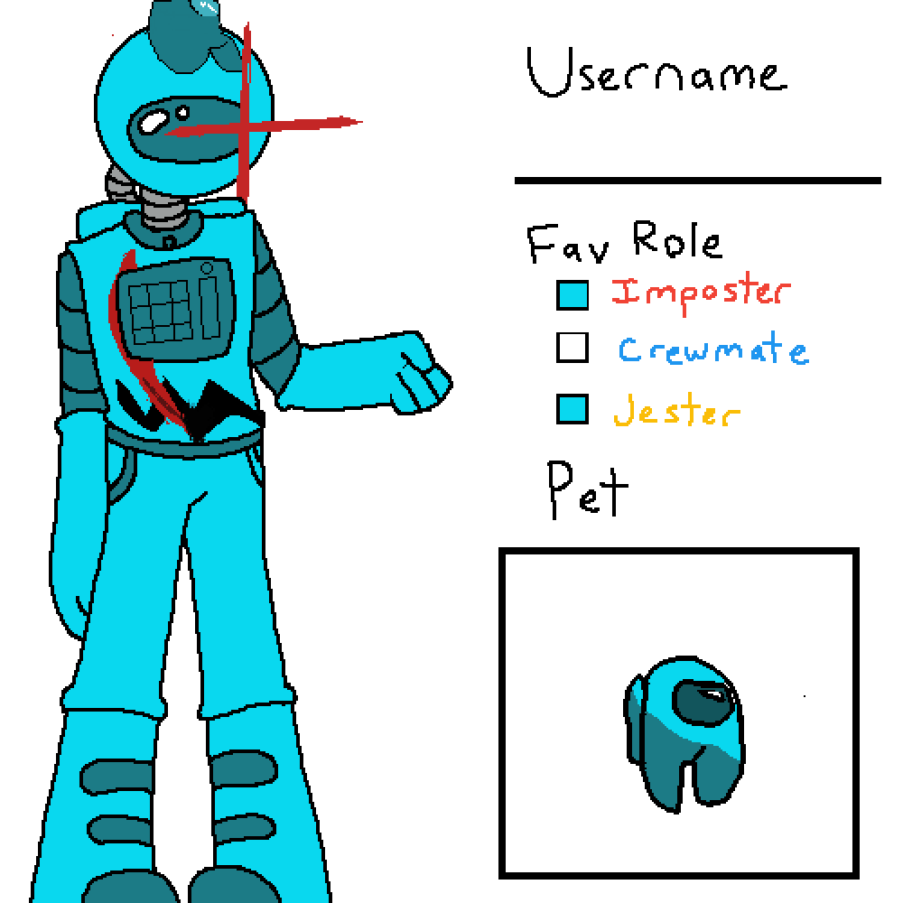 Editing Among us - Free online pixel art drawing tool - Pixilart