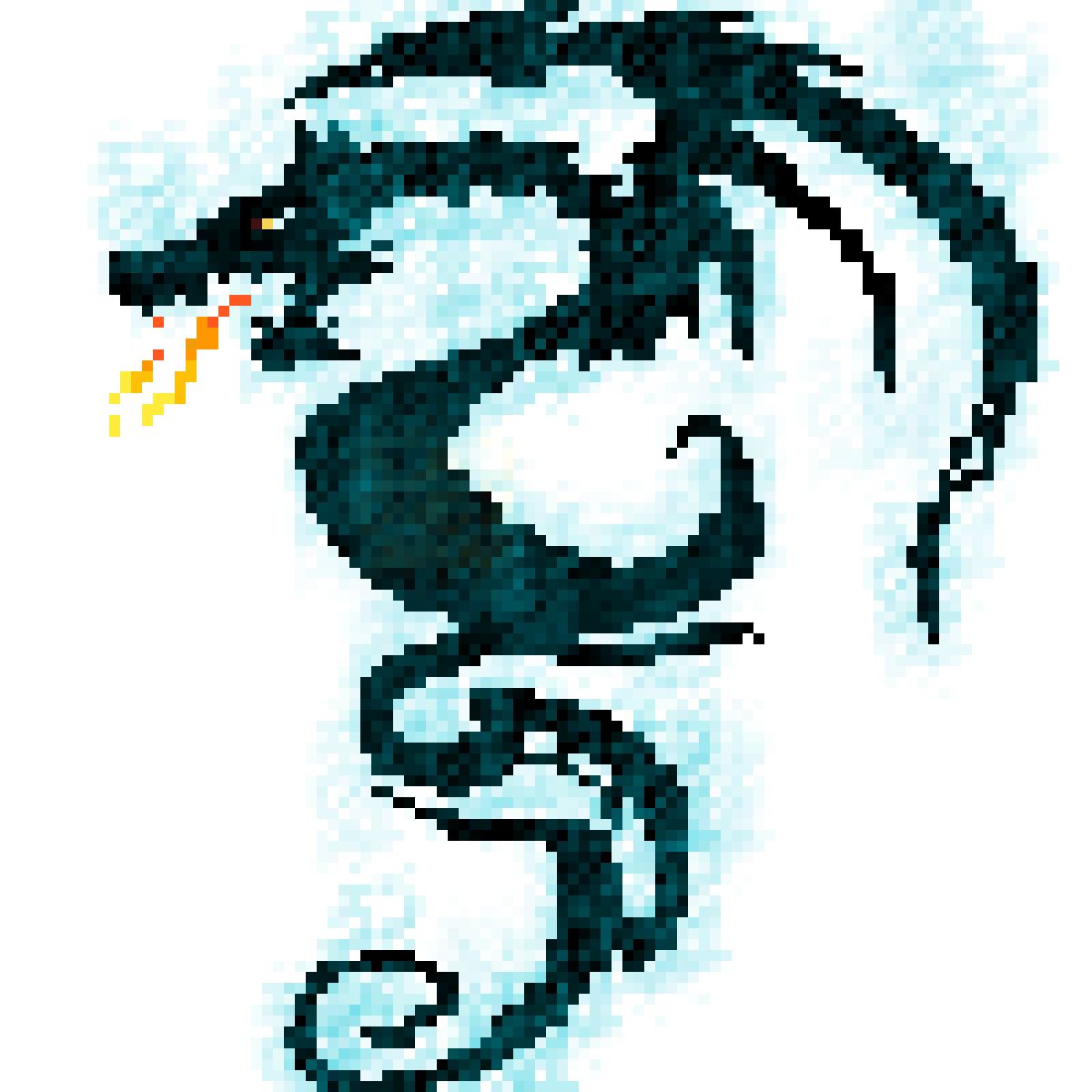 Pixilart - Legendary dragon by snelsonsarah135