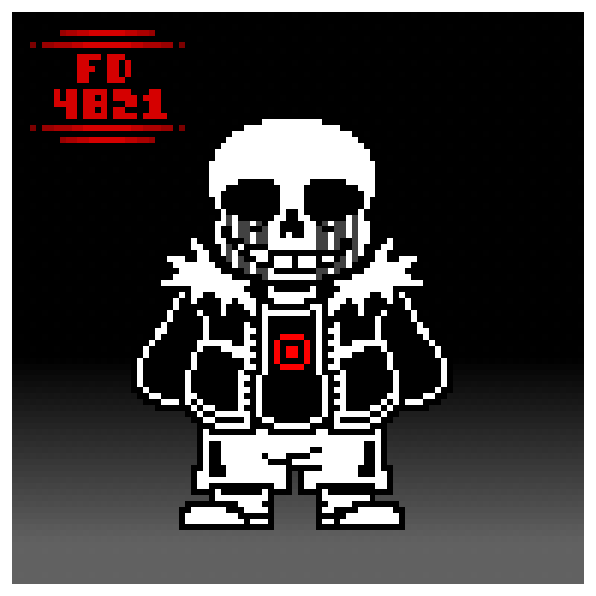 Pixilart - ------ Sans Sprite by FixedDrake4821