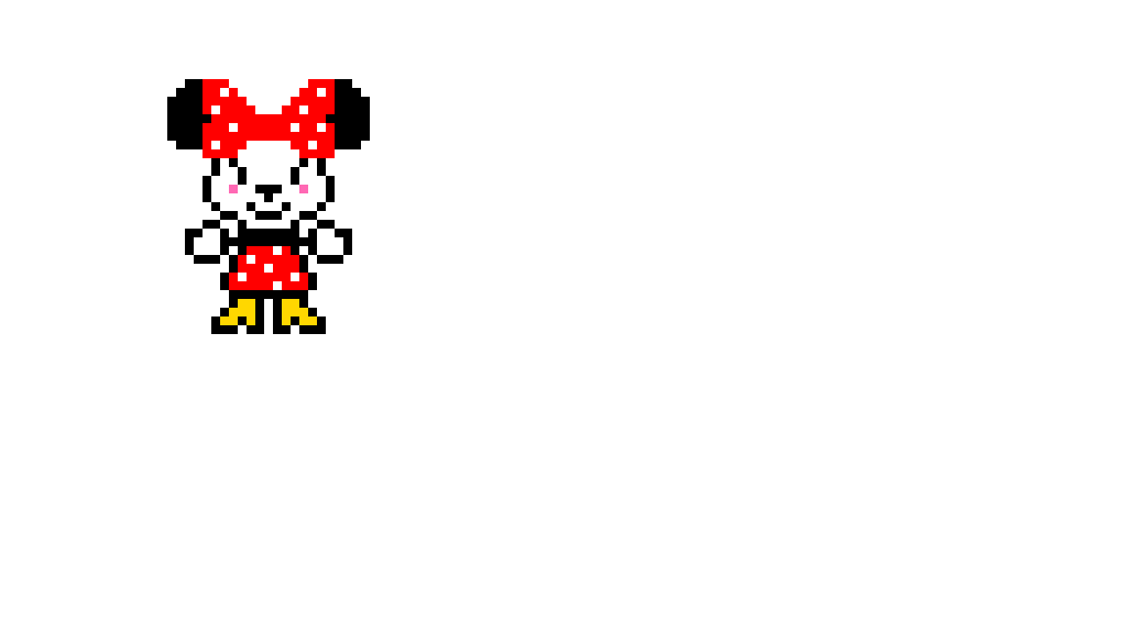 Pixilart - Minnie Mouse by Sizzle4ever