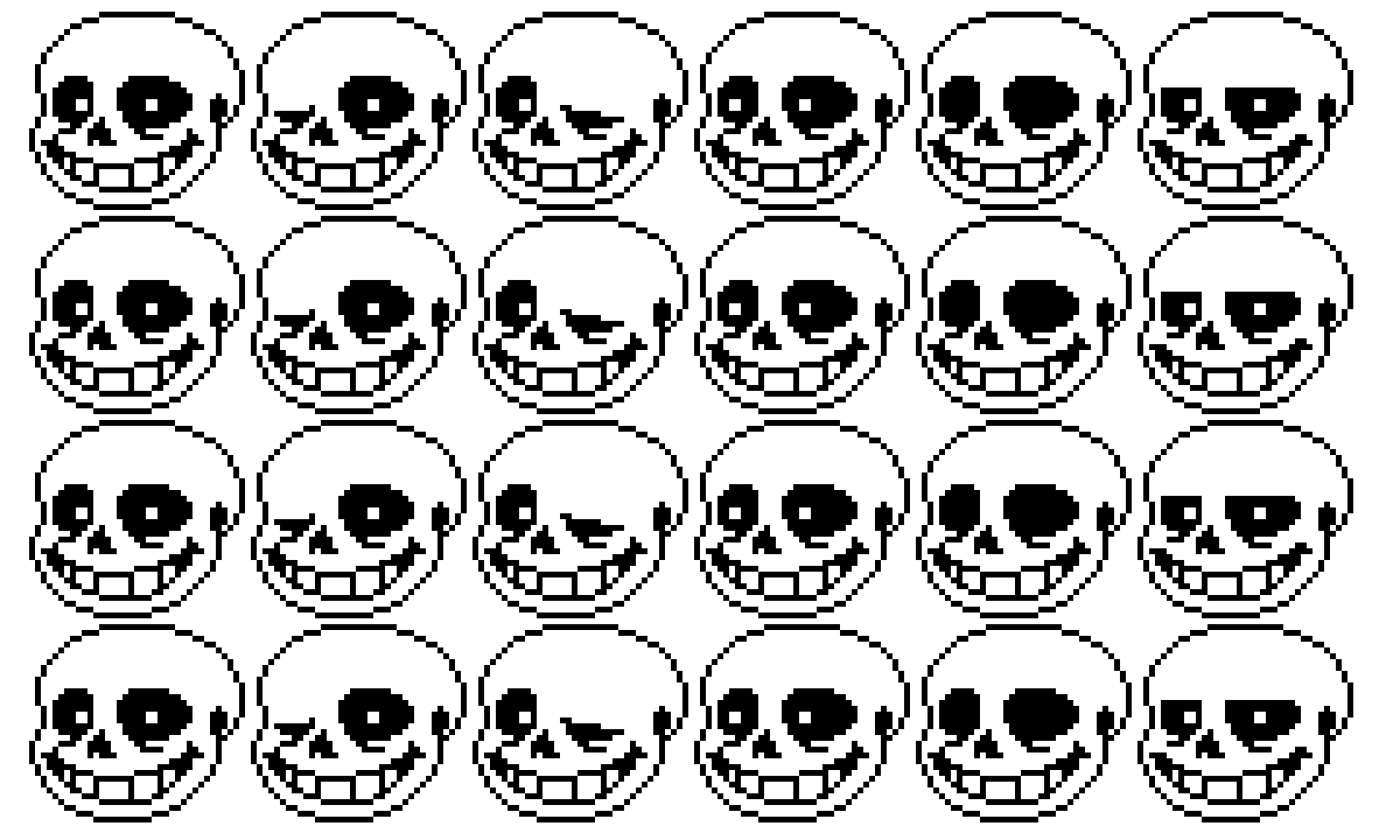 Pixilart - Sans AU Expressions by SprUnder031
