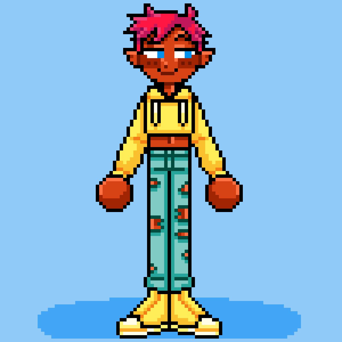 Pixilart - Jax sprite by precisespace