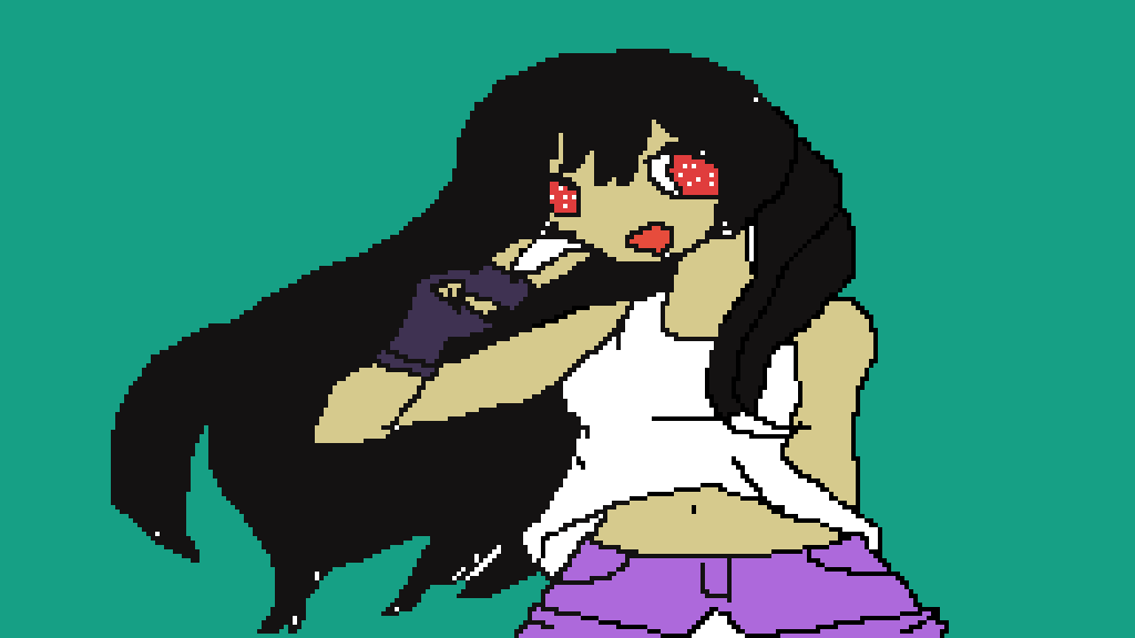 Editing Aphmau! - Free online pixel art drawing tool - Pixilart