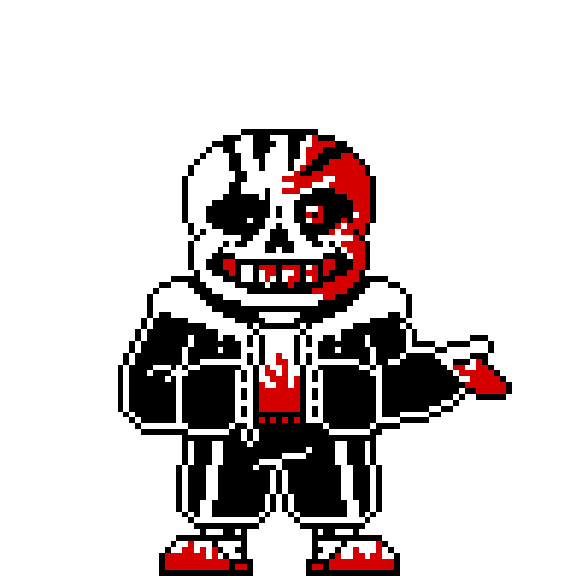 Pixilart - Crazed!Tale Sans My!V V3 by SpongeShadow