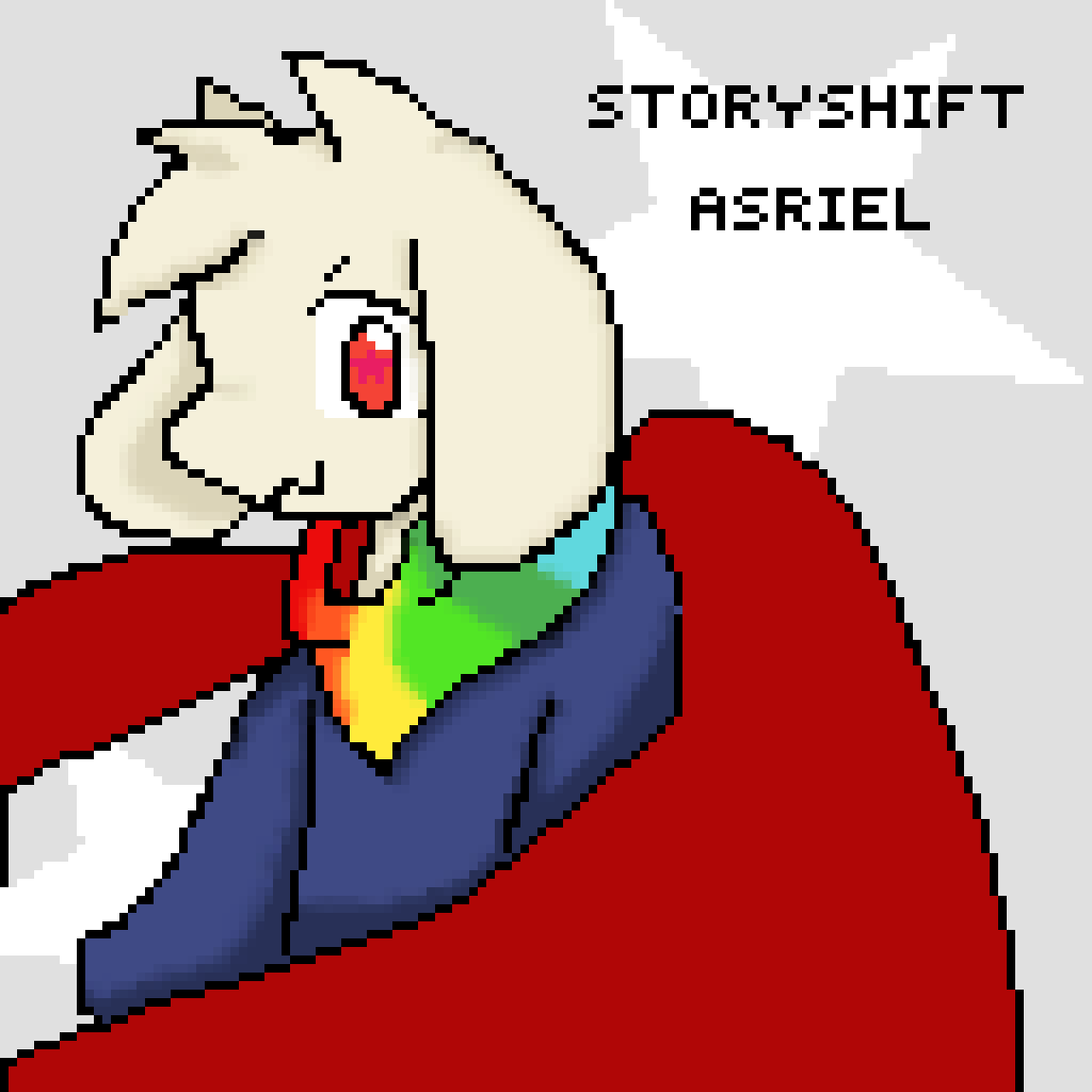 Pixilart - Storyshift Asriel by UnderDelta