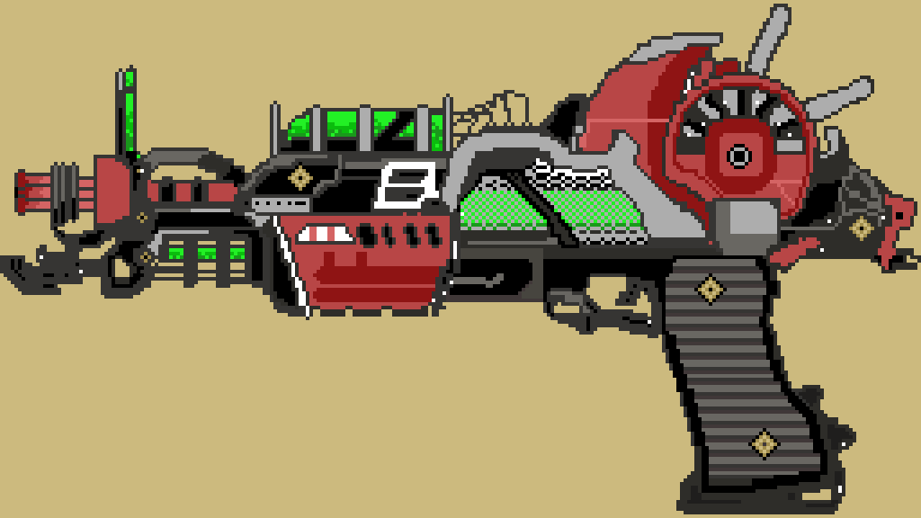 Pixilart - RayGun MK 2 by ArtyomPetrov