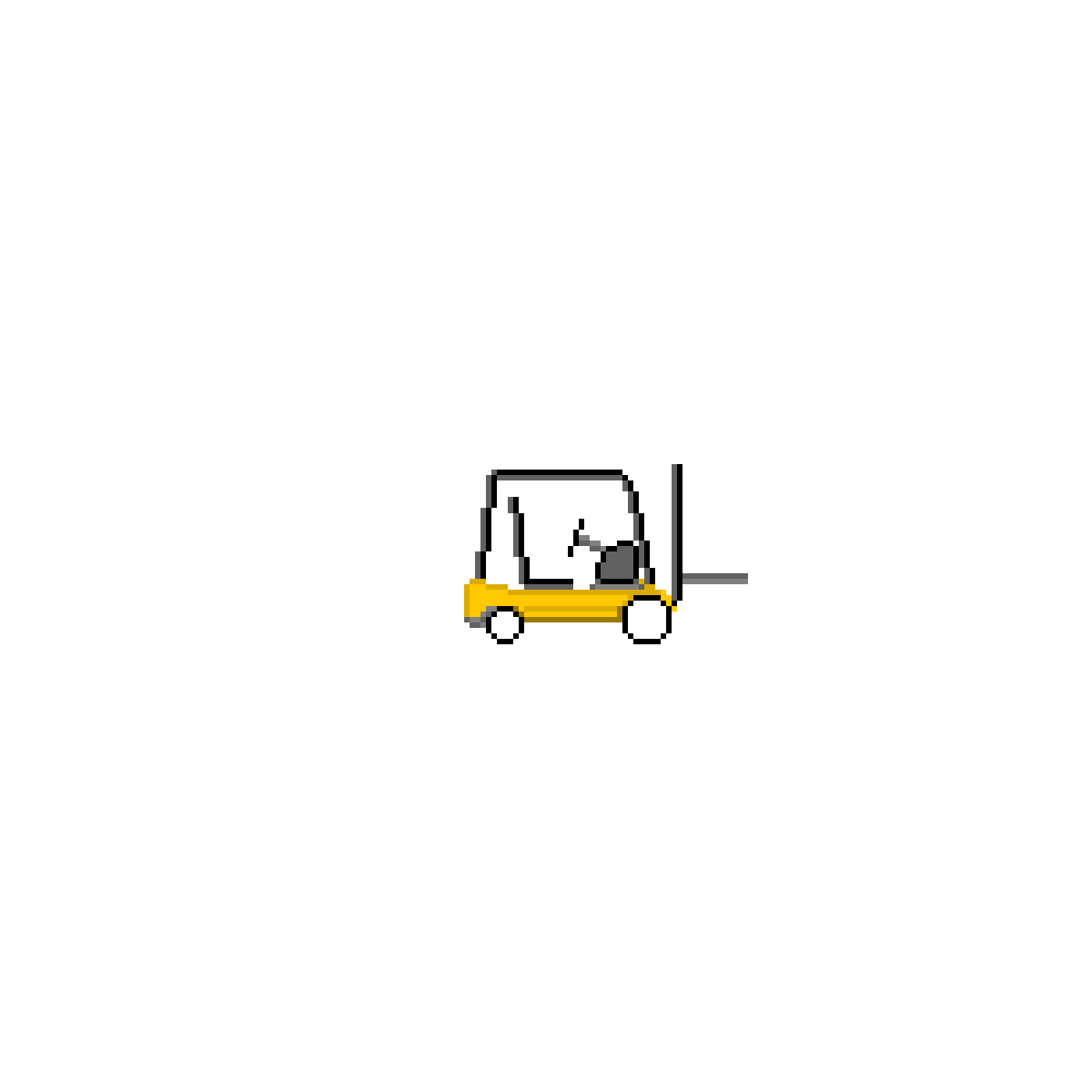 Editing forklift - Free online pixel art drawing tool - Pixilart