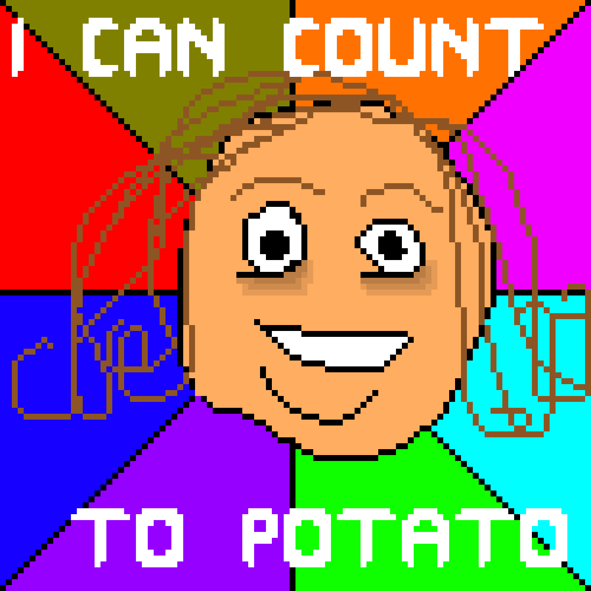 Pixilart - I CAN COUNT TO POTATO by Ranboo-tall