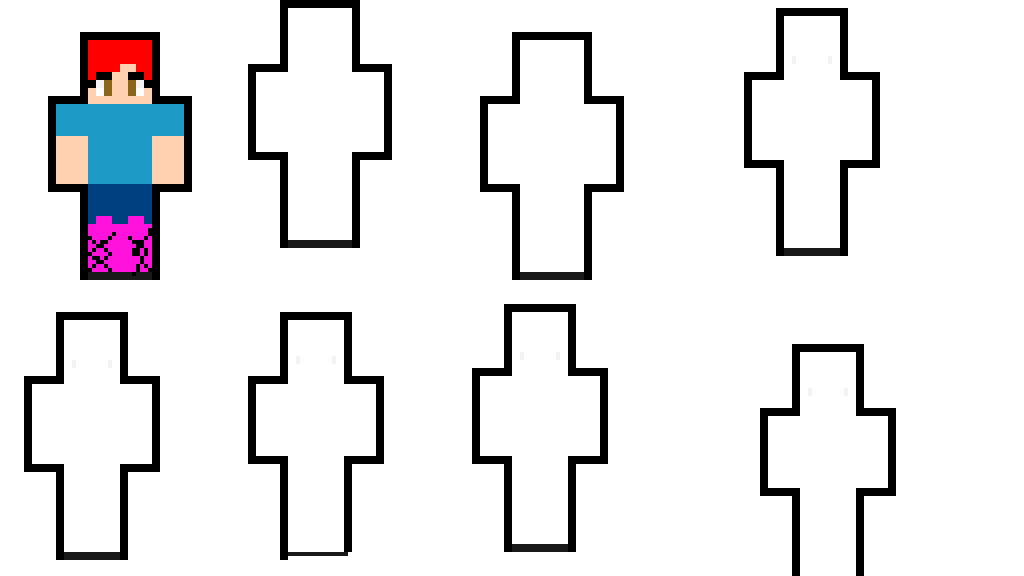 Pixilart - make your own minecraft person by paulina-sanchez