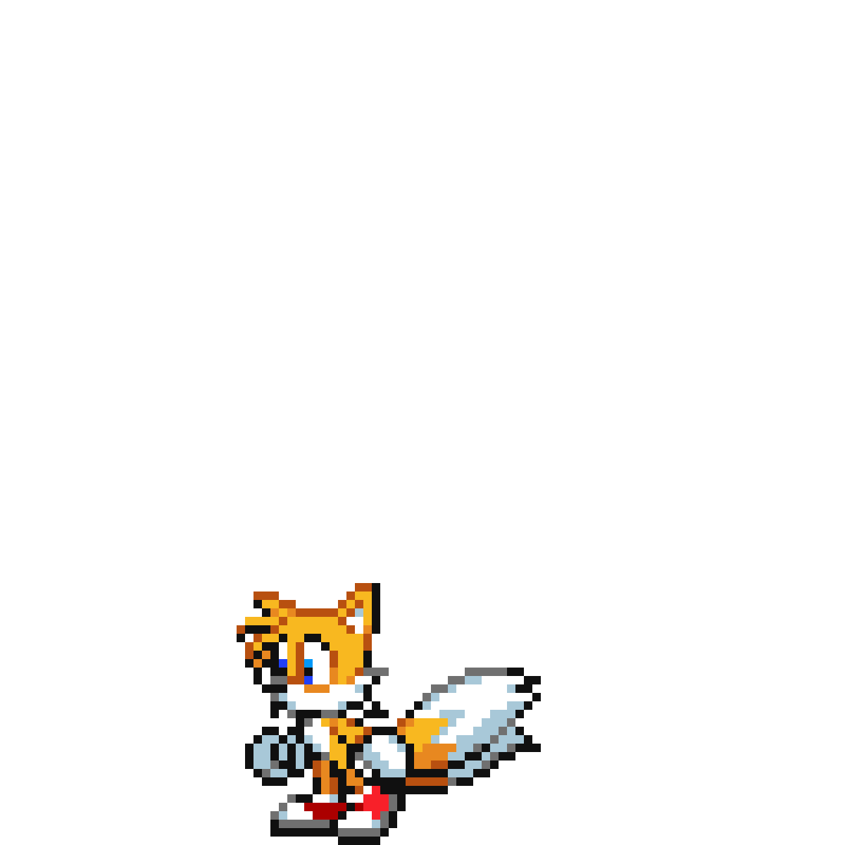 Pixilart - Tails advance by Bfdi-ep-maker