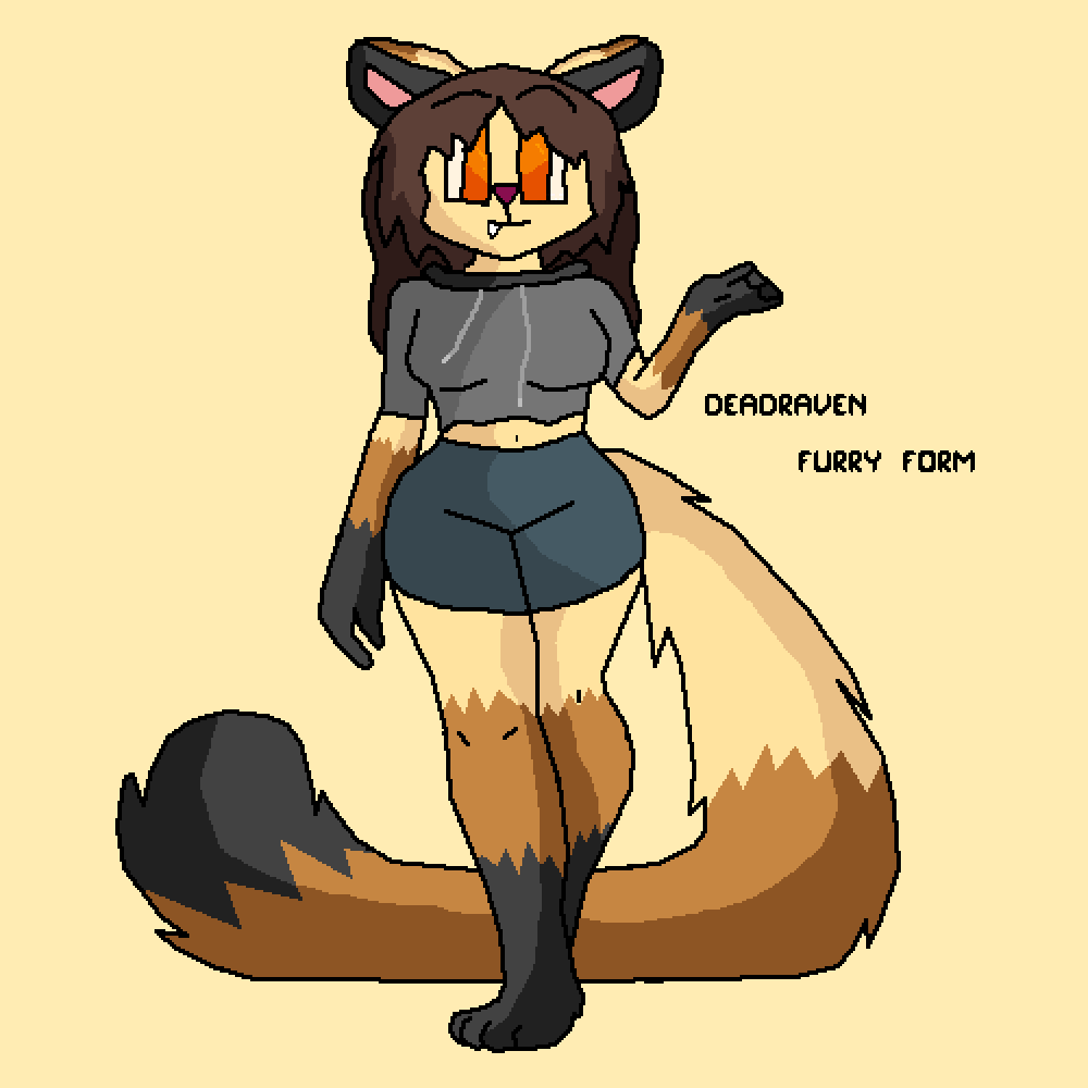 Editing DeadRaven Furry form - Free online pixel art drawing tool ...