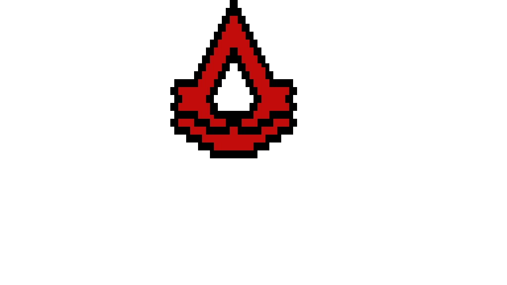 Editing Assassins Creed Symbol - Free online pixel art drawing tool ...
