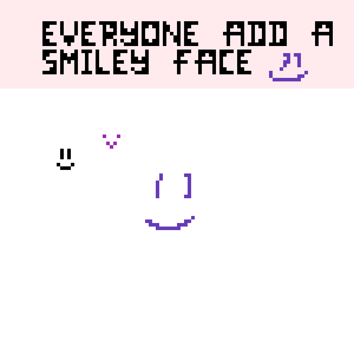 Pixilart - add a smiley face by porpulfox