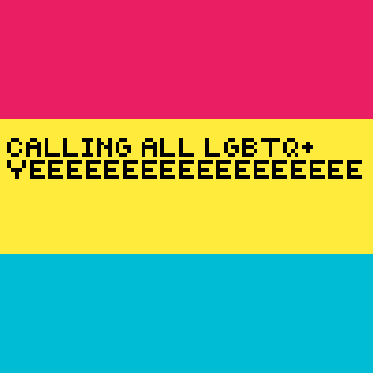 Pixilart - pan flag LGBTQ by V01DW4TCH3R