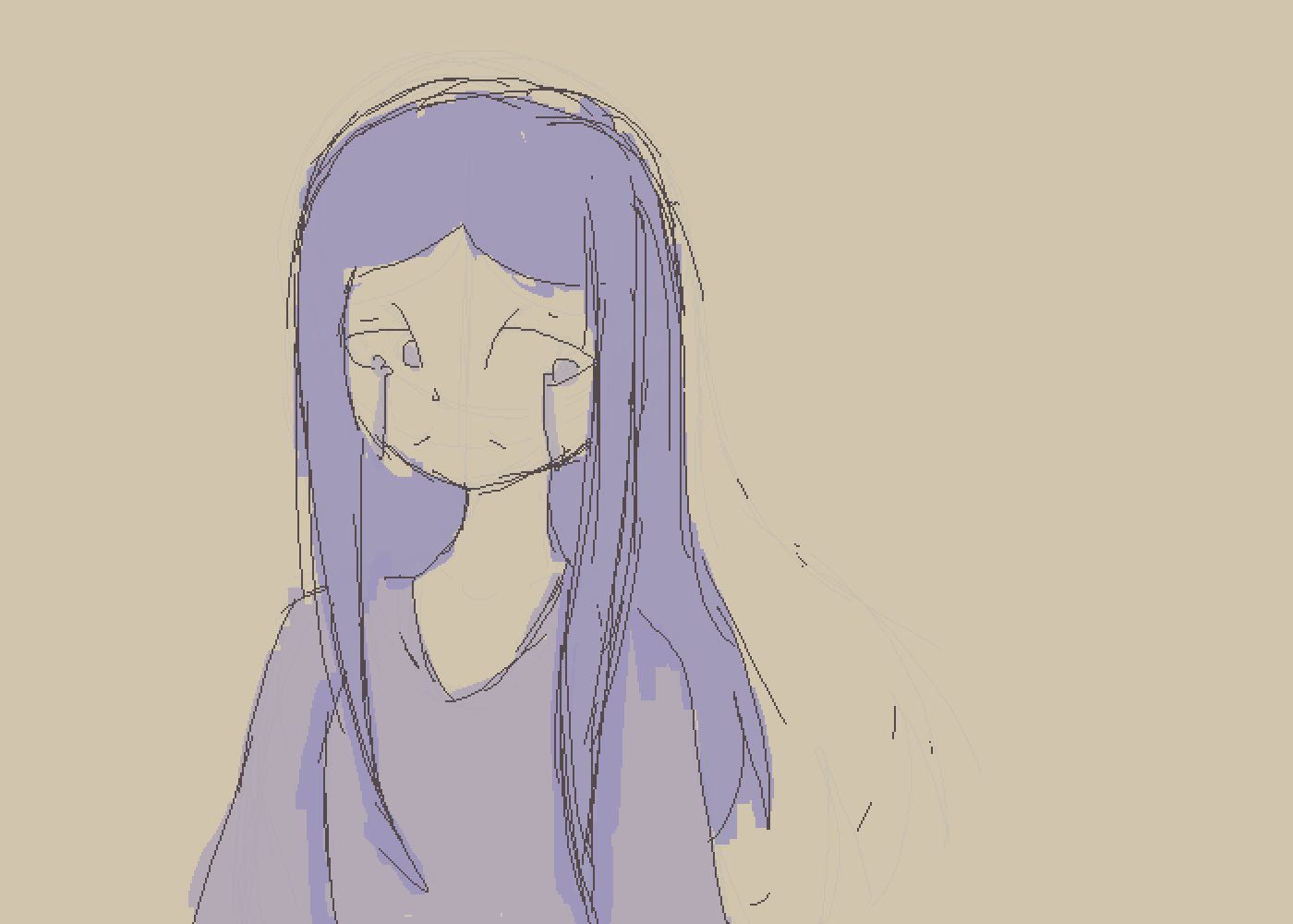 Pixilart - sad by Mnox