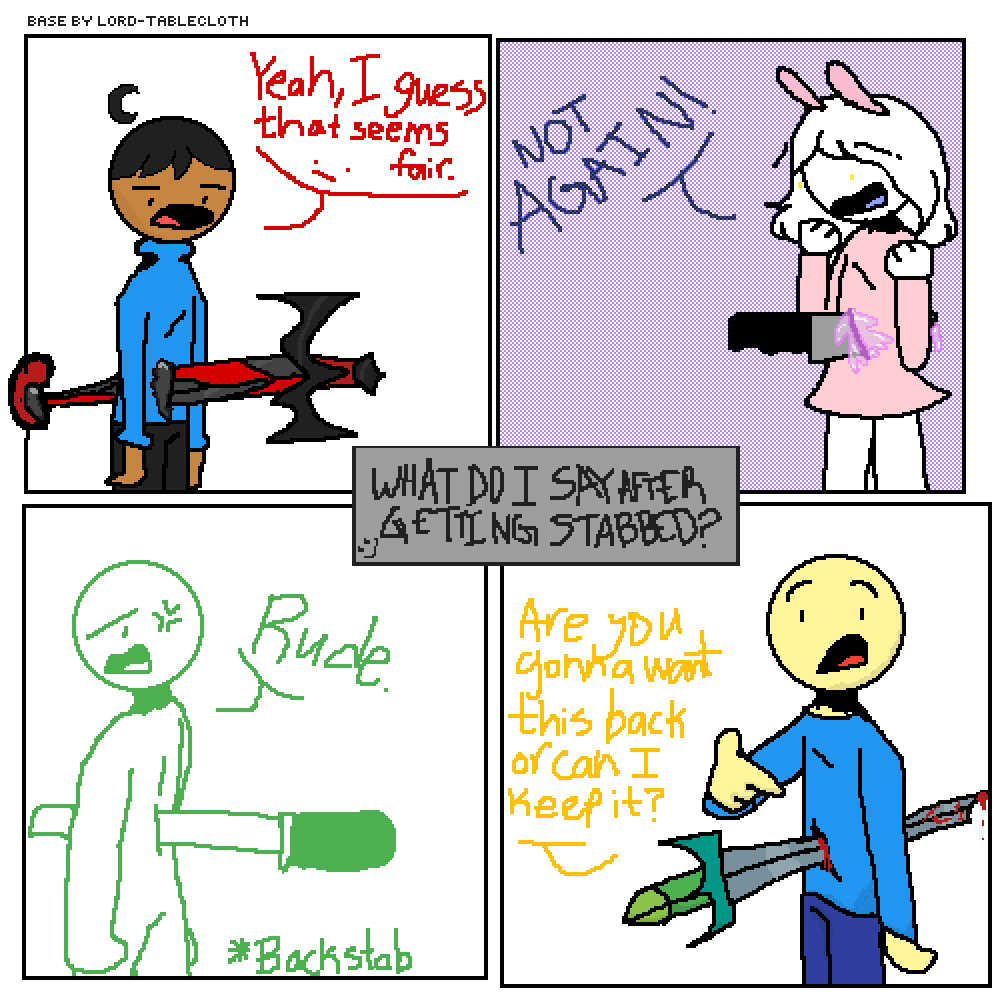 Editing Stabbed - Free online pixel art drawing tool - Pixilart