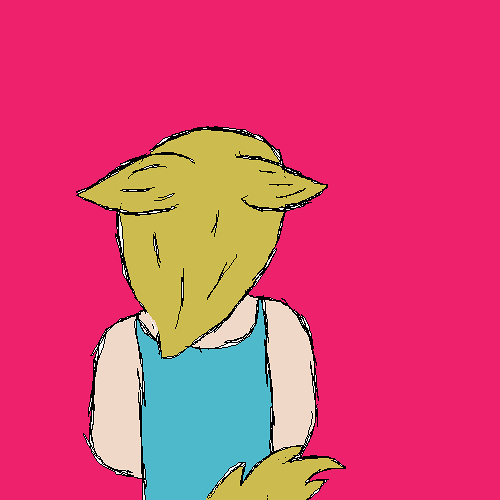 Pixilart - Furry oc back view by lonley-weeb