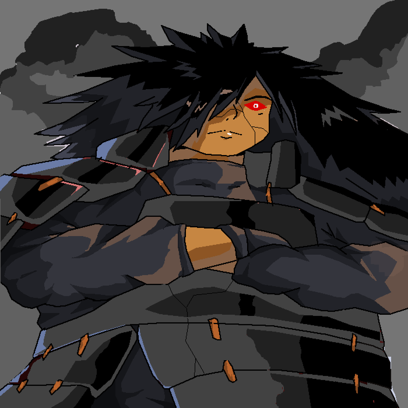 Pixilart - Ghost of Uchiha by cash-nasty