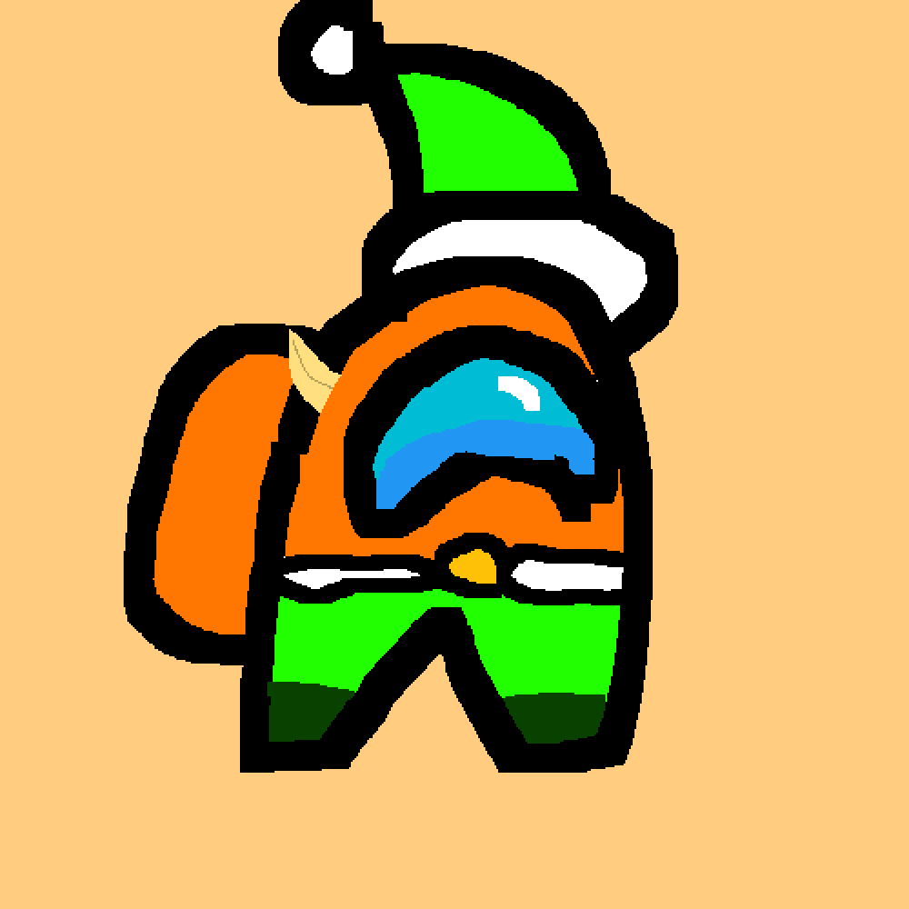 Pixilart - Among us elf by MHAFan101