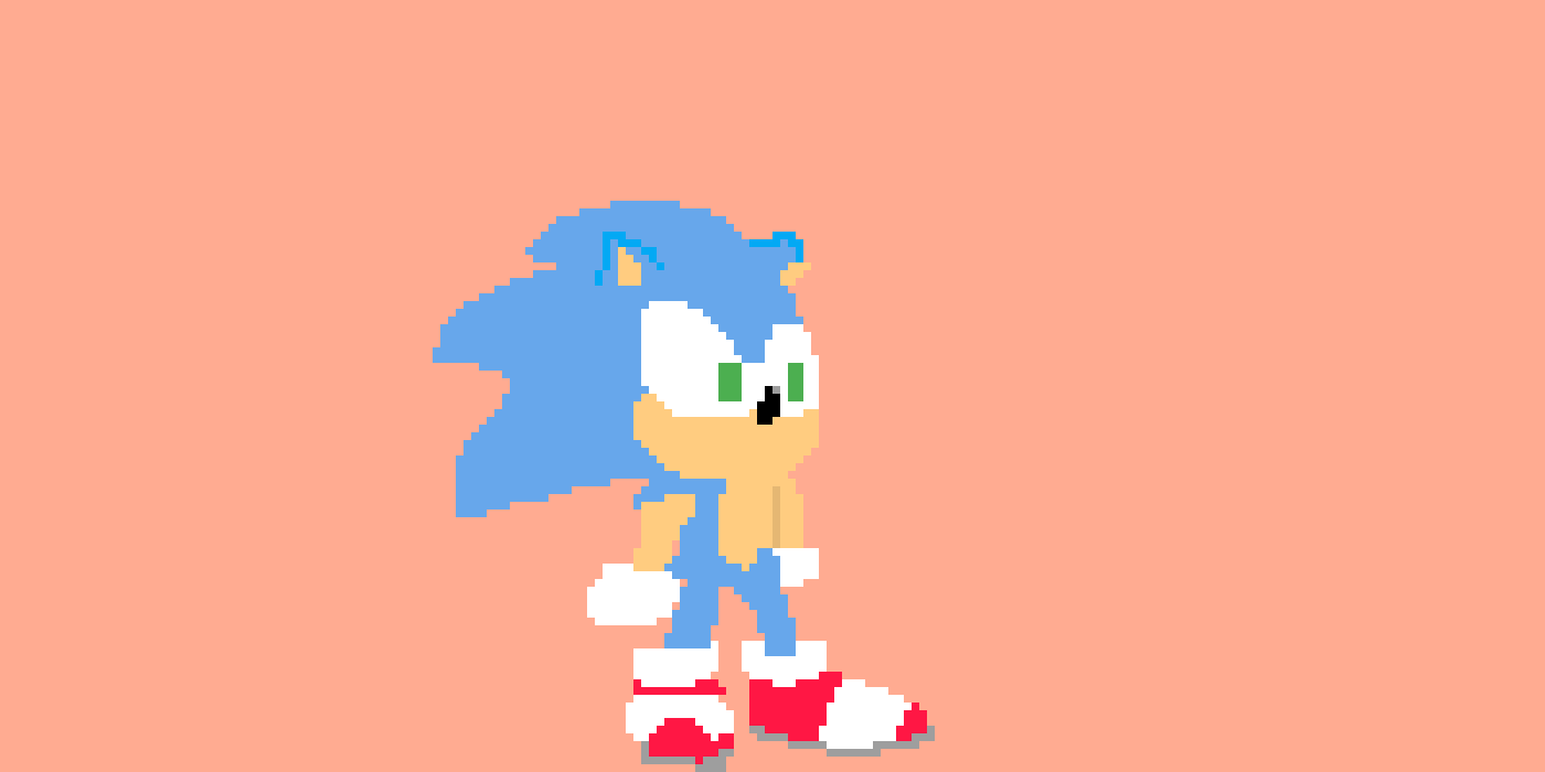 Pixilart - Sonic 3d spin sprite by Sonicyx99