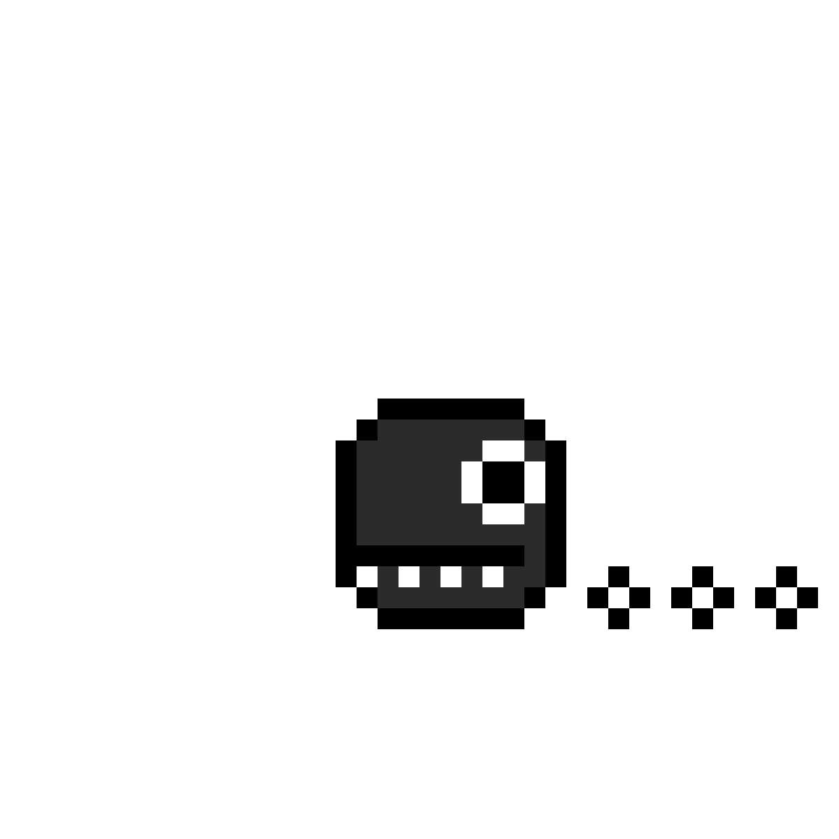 Pixilart - chomp by selentia