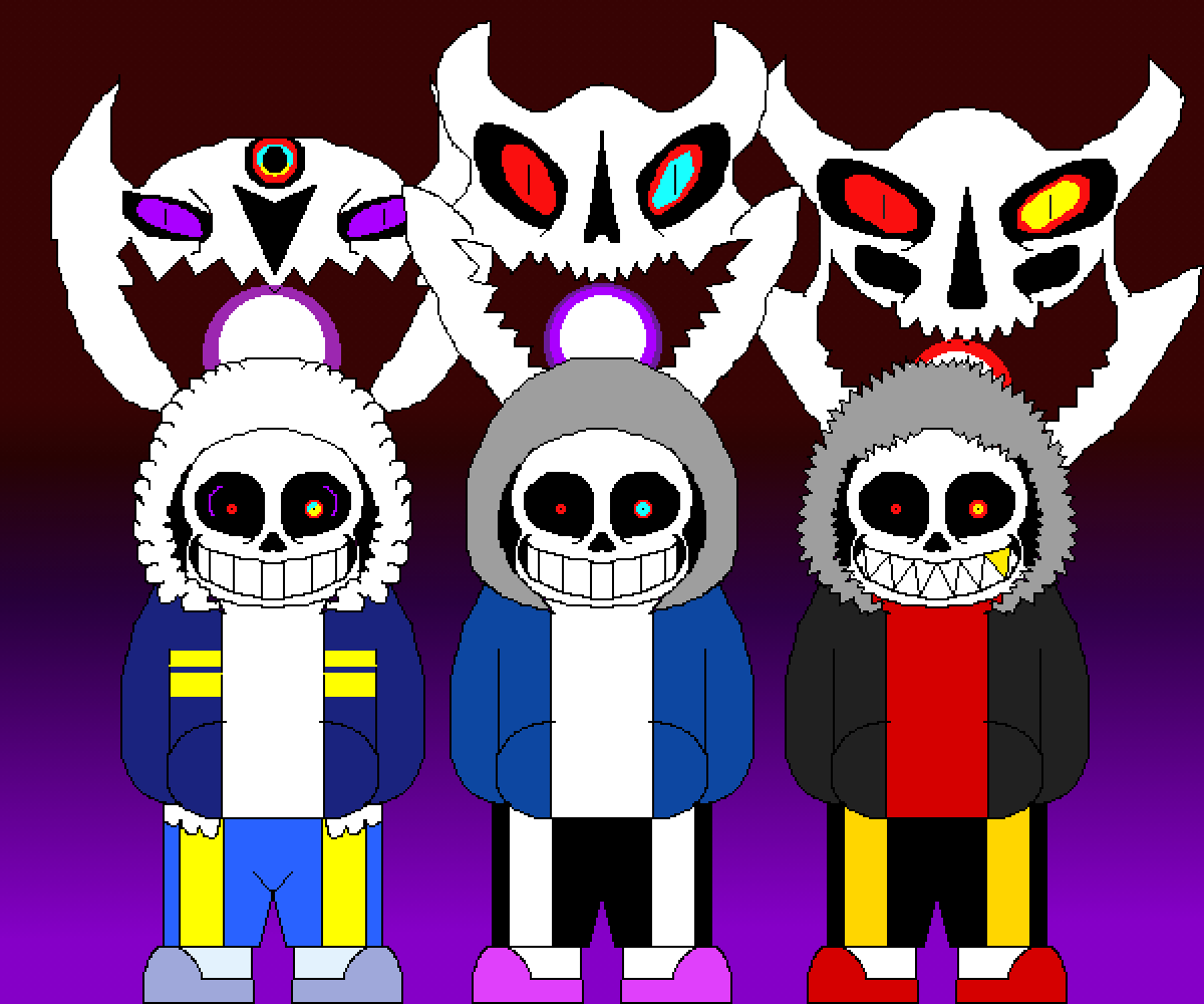 Pixilart - Heroes time Trio by Insane-Artist