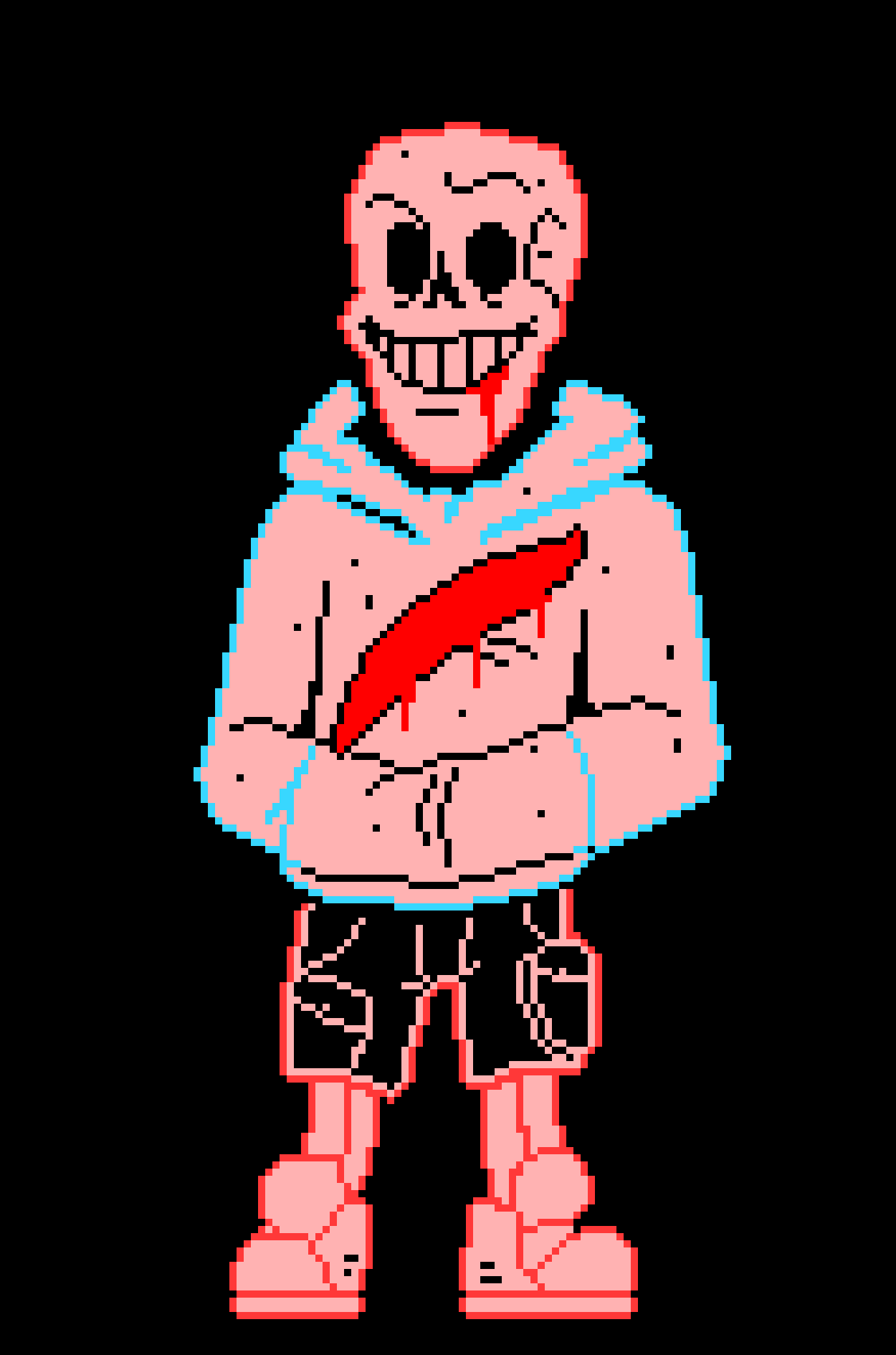Pixilart - CLASSIC SWAP PAPYRUS P3 by Titular