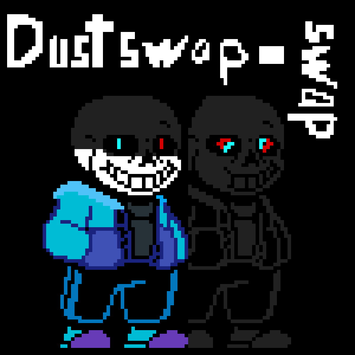 Pixilart - dust swap swap bad time by dust-x-JOSIAH