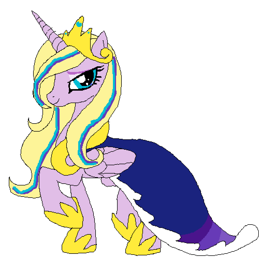 Pixilart - my official ocs princess dress by gracie-the-wolf