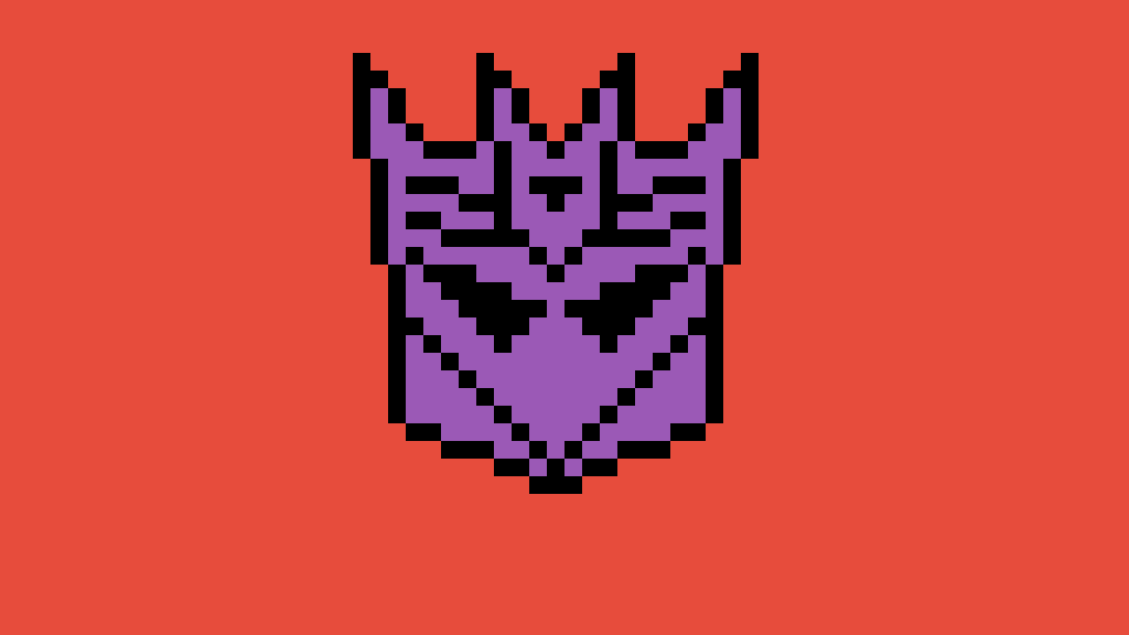 Pixilart - Decepticon Symbol by Turtles