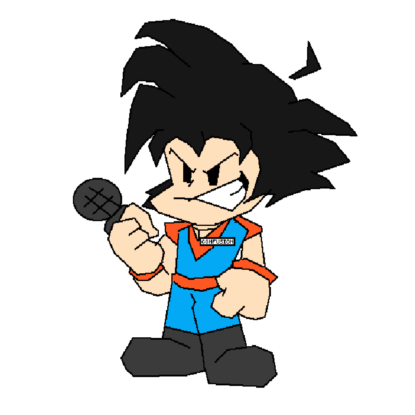Pixilart - Confusion fnf sprite by InfiniteBreaker