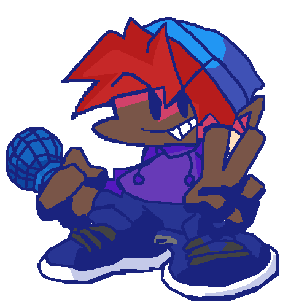 Pixilart - My own fnf character by Sonic-the-blue