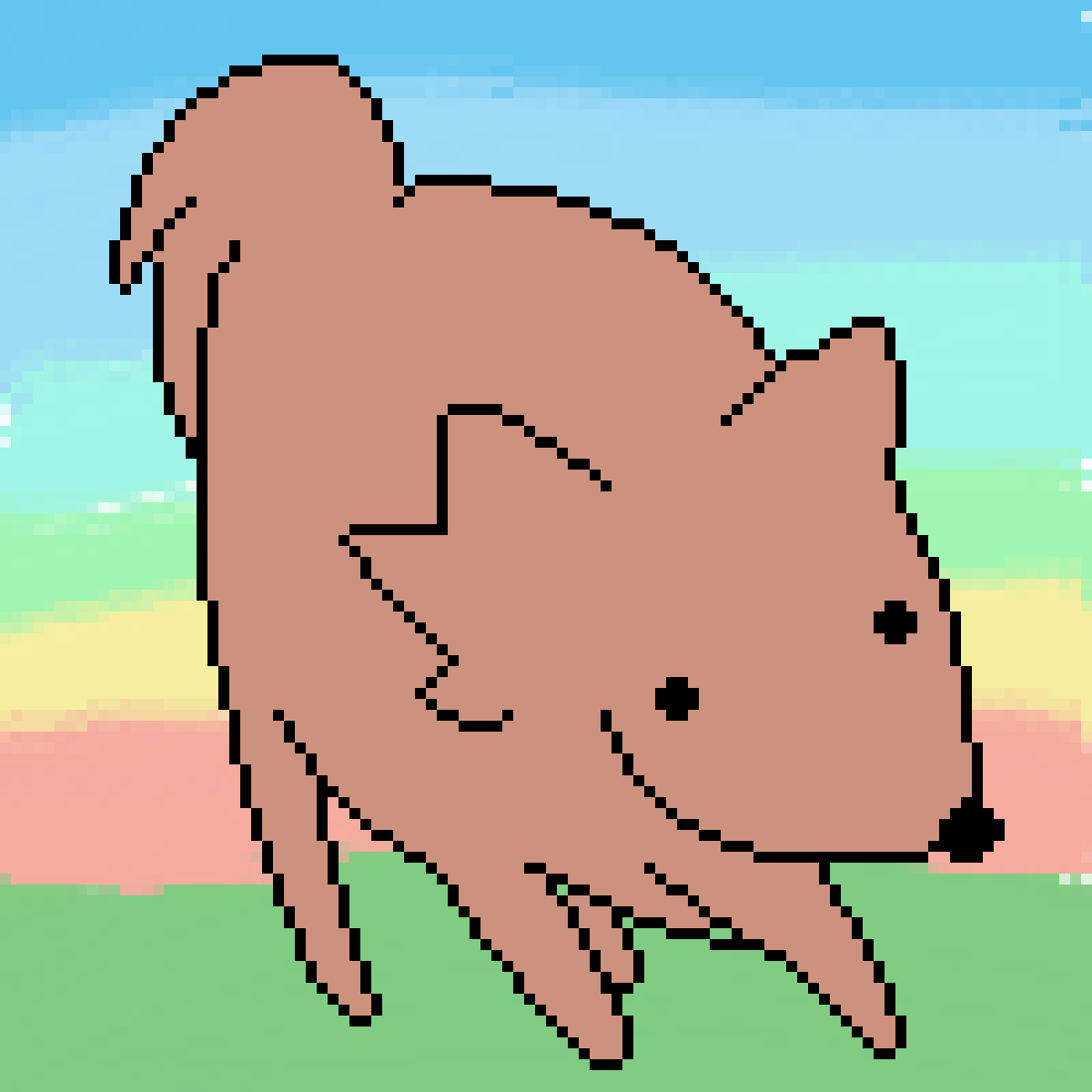 Pixilart - Dawn dog by 503696